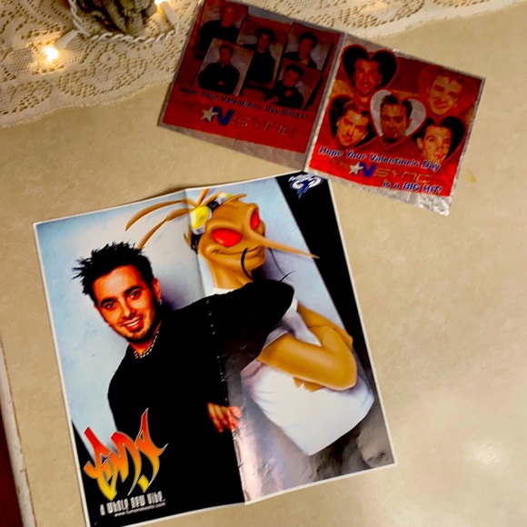 Other | Nsync Photo And Valentine Card Showing All Their Signatures ...
